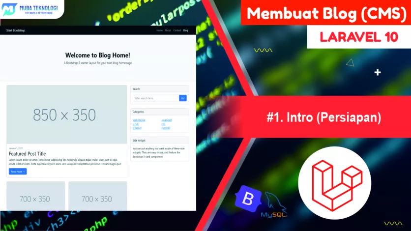 Tutorial Cara Membuat Blog dengan Laravel 10 | Panduan Step-by-Step